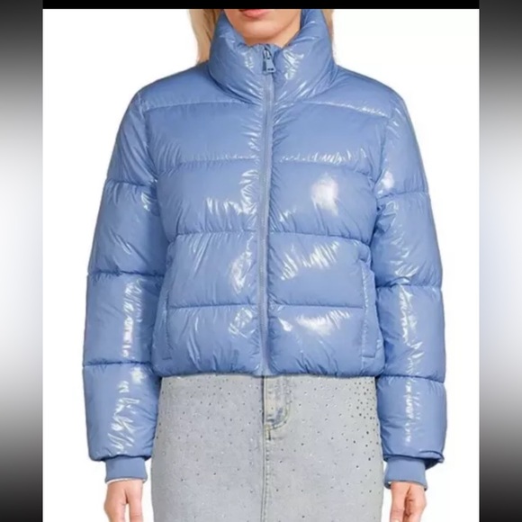 GB gianni bini | Jackets & Coats | Gb Gianni Bini Quilted Shiny Puffer ...